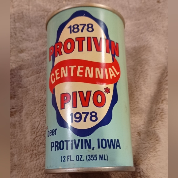 Protivin Centennial | Accents | Collecting Beer Can Protivin Iowa ...